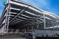 China Large Span Light Steel Frame Structure with Bolt and Welded Connection for Strong Impact Resistance for sale