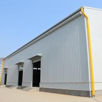 China Large Span Light Steel Frame Structure with Bolt and Welded Connection for Strong Impact Resistance for sale