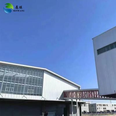 China Wind Resistance Up To 200km/h Steel Frame Warehouse with Earthquake Resistance 8 Grade and Customizable Sizes for Storage Solutions for sale