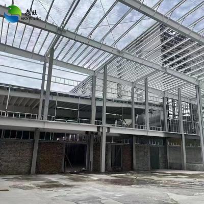 China Prefabricated Steel Warehouse with ±1% Tolerance, Galvanized Surface, and 200 km/h Wind Resistance for Industrial Storage for sale