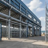 China PTFE Coating Light Weight Modular Steel Structure with ±1% Tolerance for Durable Construction for sale