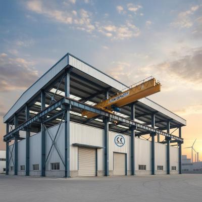China Corrosion Resistant Q235 Q355B Grade Steel Structure Workshop with Bolt Connection for Industrial Applications for sale