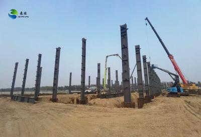 China Wind Resistance Up To 300 Km/h Steel Structure Warehouse With 50 Years Service Life And Customized Color Options for sale