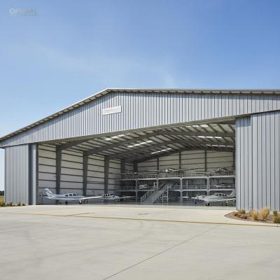 China Customized Q235 Steel Grade Metal Structure Warehouse with Glass Wool Roof for sale