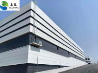 China PVC Coated Steel Structure Warehouse with High Intensity Design and 30000ton/Year Output for sale