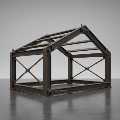 China Bending Process Steel Storage Building Offering 40 Years Paint Suitable for Agricultural Commercial and Industrial Storage for sale