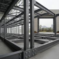 China Fire Protection System Optional Steel Structure Warehouse Featuring Glass Wool Wall and Roof Offering 30000ton Year Storage Solutions for sale