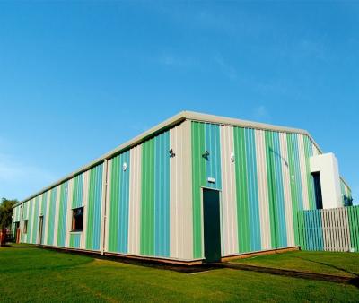 China Durable Galvanized or Painted Steel Structure with Modular Design for Storage Applications for sale
