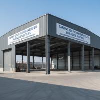 China 50 Years Structural Steel Storage Building Built with High Prefabrication Accuracy Delivering Industrial Storage Capacity for sale