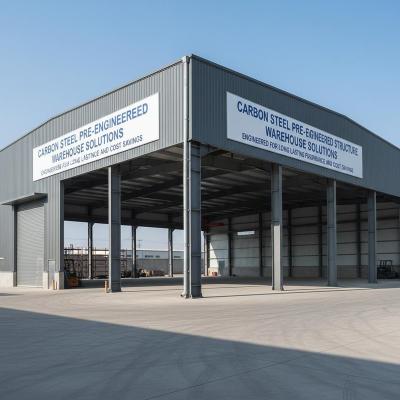 China 50 Years Structural Steel Storage Building Built with High Prefabrication Accuracy Delivering Industrial Storage Capacity for sale