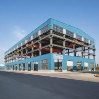 China PTFE Sail Finishing Steel Structure Workshop CE Process Standards Easy To Apply Customizable Industrial Building Systems for sale