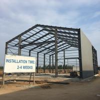China Heat Treated Steel Structure Workshop Metal Workshop Combining Heat Treated Frame and Steel Structure for Industrial for sale