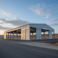 China Q235 Steel Structure Warehouse with Seismic Load Design and 50 Years Service Life for Structural Stability for sale