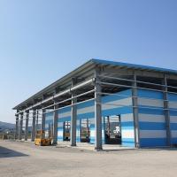China Pvc Coated Steel Structure Workshop Featuring Aluminum Alloy Window Industrial Building with Excellent Weather Resistance for sale