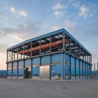 China Galvanize Or Painted Metal storage facility equipped with Strong Weather Resistance ensuring protection against corrosion and weather damage for sale