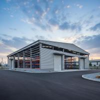 China Galvanize Or Painted Metal storage facility equipped with Strong Weather Resistance ensuring protection against corrosion and weather damage for sale