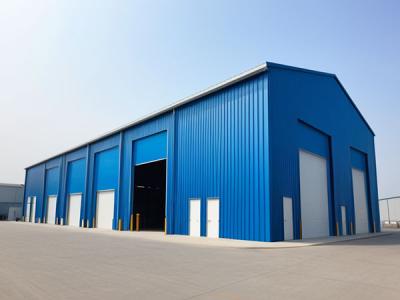 China Durable Modular Design Steel Structure Warehouse with Customizable Layout and 50 Years Lifespan for Industrial Storage for sale