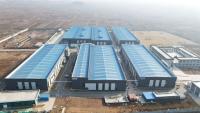 China Steel Color Sheet Cladding Steel Structure Warehouse with Sliding Door and Optional Heat Insulation System Providing Storage Space for sale