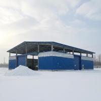 China Sandwich Panel Roofing Steel Storage Building Engineered to Withstand Snow Loading As Clients Requirement and Storage Facility for sale