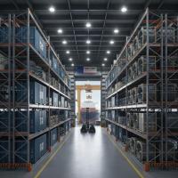 China Shipment By Container Or Bulk Ship Steel Warehouse Units Engineered To Support Heavy Loads And Maximize Storage Capacity for sale