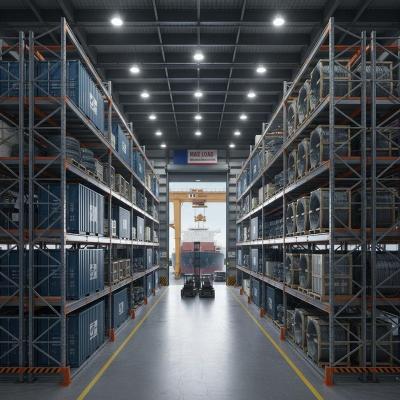 China Shipment By Container Or Bulk Ship Steel Warehouse Units Engineered To Support Heavy Loads And Maximize Storage Capacity for sale