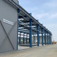 China Customization According To Client Requirements Metal Structure Warehouse Steel Color Grey Design For Maximum Usable Space for sale