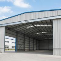 China Hot Dipped Galvanized Purlin Steel Structure Warehouse Column Optional Fire Protection System Warehouse Storage Building for sale