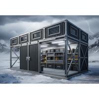 China Light section steel Metal storage facility designed to withstand harsh conditions while maintaining organization and easy accessibility for sale