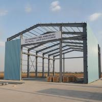 China GB Standard Steel Structure Warehouse Offering Fast Install H Section Steel Frame Suitable for Large Scale Storage Needs for sale