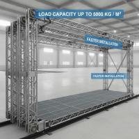 China Manually Or Electrically Retract Steel Structure With Loadcapacity Up To 5000 Kg per Square Meter And Installationtime Shorter Than Traditional Concrete Structures for sale