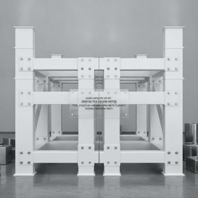 China Loadcapacity Up To 5000 Kg per Square Meter Steel Structure Featuring PTFE Coating and Plus Minus 3 Percent Tolerance Suitable for Heavy Duty for sale