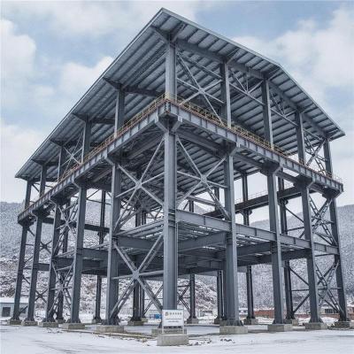 China 30000ton Year Steel Structural Buildings Featuring X type Bracing and Snow Load Earthquake Design Parameter for Enhanced Safety for sale