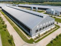 China High Earthquake Resistance Prefabricated Steel Building with Customized Design and Hot Dip Galvanizing for sale