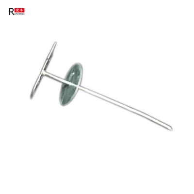 China 50x50mm Self Stick Insulation Pins With Washer And Plastic Cap for sale