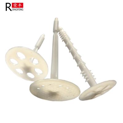China Full Size 80mm Plastic HDPE Insulation Anchors For Building for sale