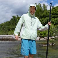 China Men Breathable Quick Dry UV Protection Hooded Jacket for Outdoor Beach Surf Trip for sale