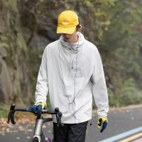 China Quick Dry Anti-UV Antibacterial Hooded Pullover, Forest Style Outdoor Long Sleeve Cycling Shirt For for sale
