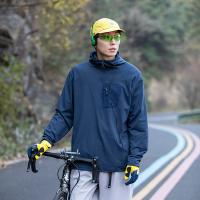 China Quick Dry Anti-UV Antibacterial Hooded Pullover, Forest Style Outdoor Long Sleeve Cycling Shirt For for sale