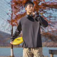 China OEM Custom UPF50+ Quick Dry Knit Long Sleeve Shirt UV Protection Hiking Outdoor Top Men Women for sale
