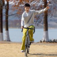 China Loose Round Neck Sun Protection Sweatshirt, Antibacterial Quick Dry Breathable Running Top for sale