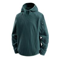 China Custom OEM Quick Dry Hooded Tee Antibacterial UV Protection 100% Polyester Custom Logo Sport Hoodie for sale