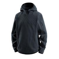 China Custom OEM Quick Dry Hooded Tee Antibacterial UV Protection 100% Polyester Custom Logo Sport Hoodie for sale