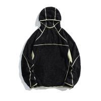 China Custom OEM ODM Women Half Zip Air Breath Thermal Fleece Hoodie, Antibacterial Color Block Hiking Pullover, Custom Logo & Fabric Available for sale