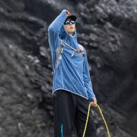 China Custom OEM ODM Women Half Zip Air Breath Thermal Fleece Hoodie, Antibacterial Color Block Hiking Pullover, Custom Logo & Fabric Available for sale