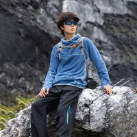 China Custom OEM ODM Women Half Zip Air Breath Thermal Fleece Hoodie, Antibacterial Color Block Hiking Pullover, Custom Logo & Fabric Available for sale
