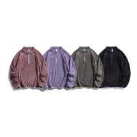 China Custom OEM ODM Stand Collar Air Breath Thermal Fleece Pullover, Antibacterial Color Block Outdoor Hiking Top, Custom Logo & Fabric Supported for sale