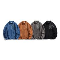 China Custom OEM ODM Stand Collar Air Breath Thermal Fleece Top, Antibacterial Color Block Outdoor Hiking Pullover, Custom Logo & Fabric Available for sale