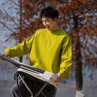China Outdoor Moisture Wicking Quick Dry Antibacterial Crew Neck Loose Fit Couple Sports Sweatshirt for sale
