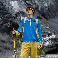 China Stand Collar Color Block Jacket Thermal Antibacterial Polartec Fleece Outdoor Pullover for sale