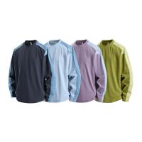China Crew Neck Long Sleeve Quick Dry Sun Protection Sports Sweatshirt For Couples for sale